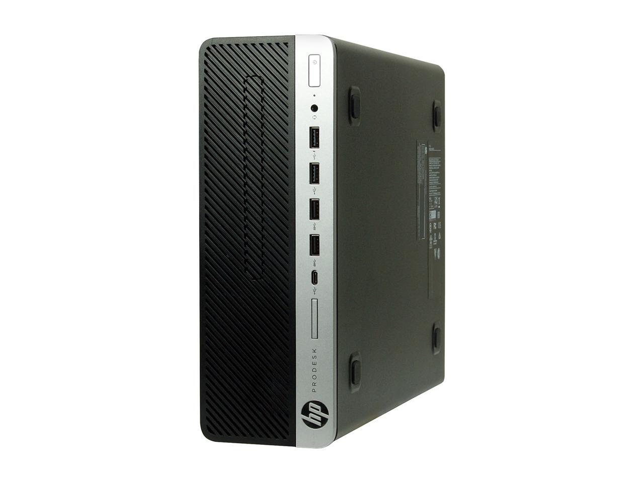 Refurbished: HP Desktop Computer ProDesk 600 G3-SFF Intel Core i7 7th ...