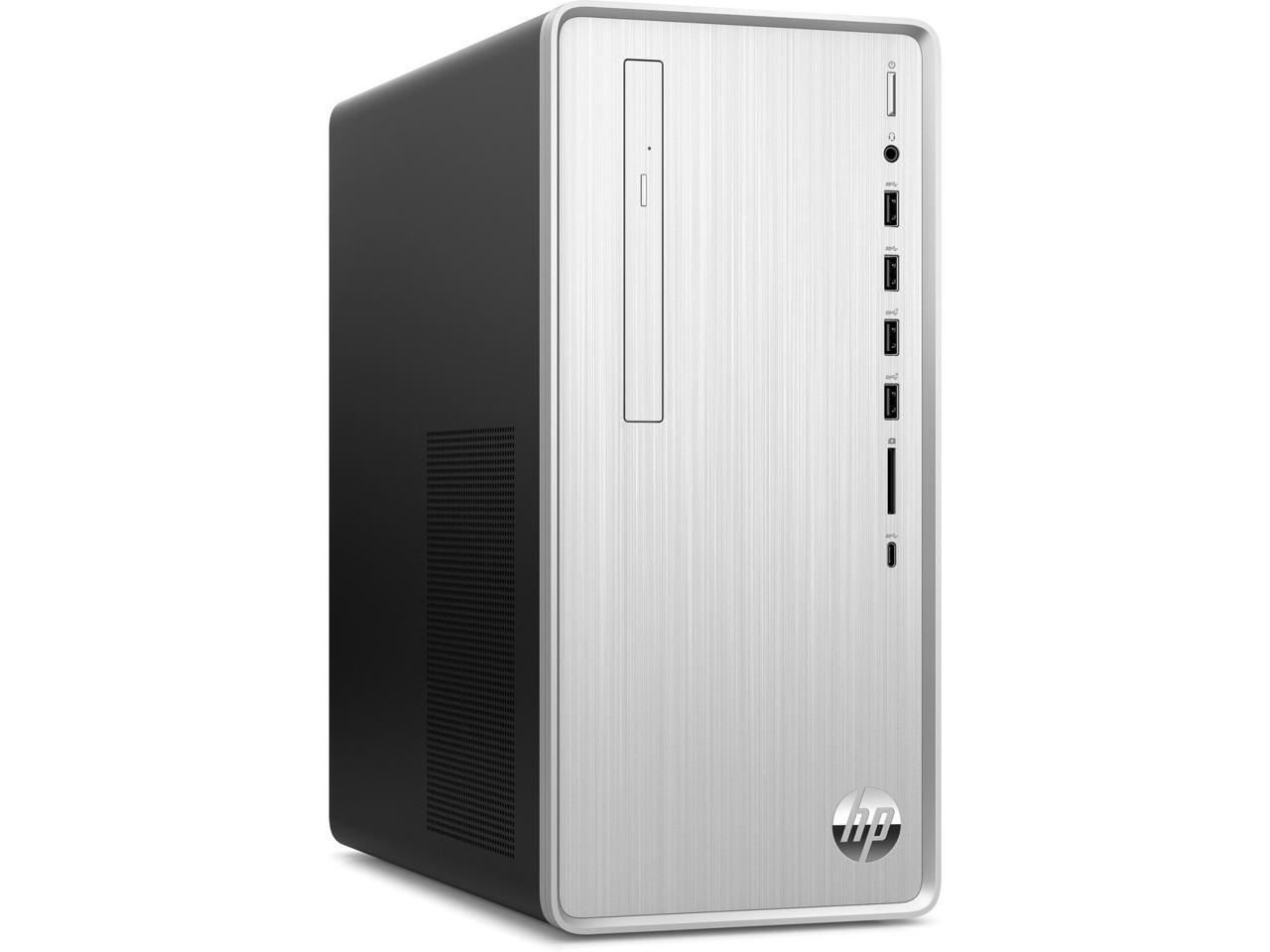 Refurbished: HP Desktop Computer Pavilion TP01-2137C Ryzen 5 5000 Series 5600G (3.90GHz) 12GB ...