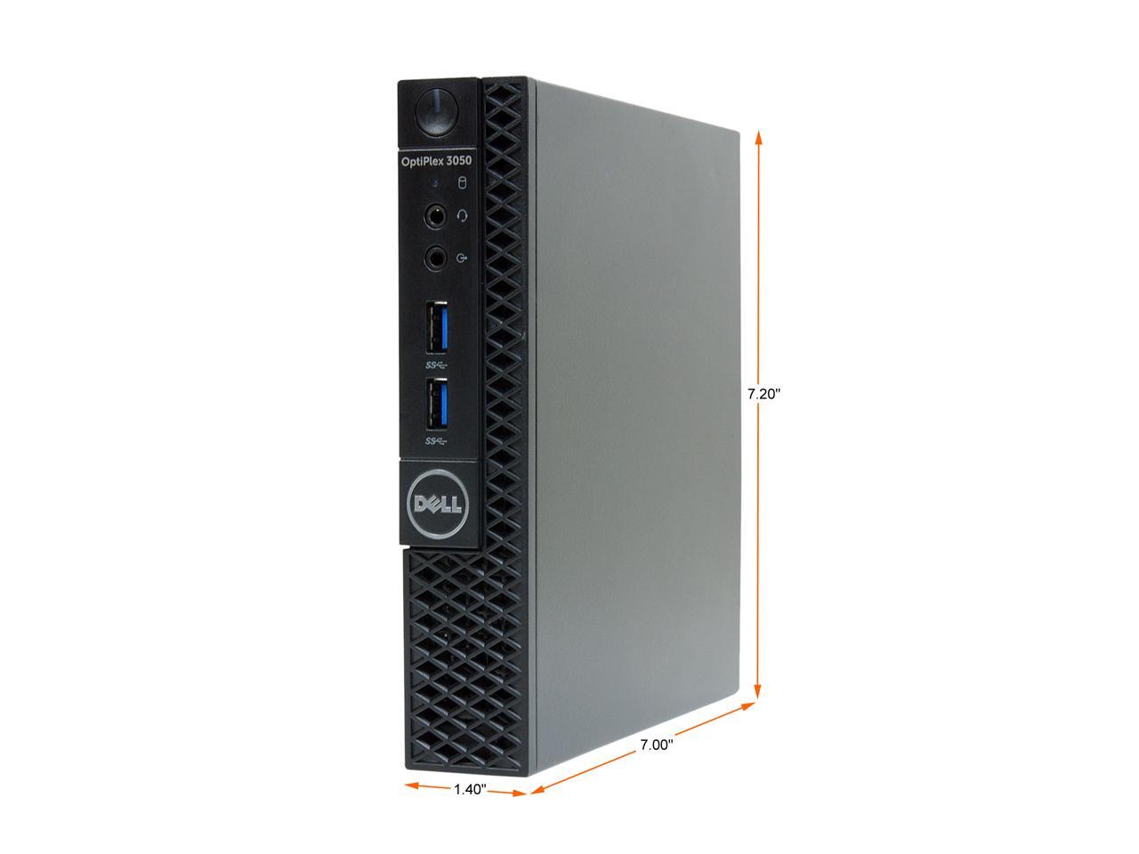 Refurbished: DELL Desktop Computer 3050-MICRO Intel Core i5-6500T 8 GB ...