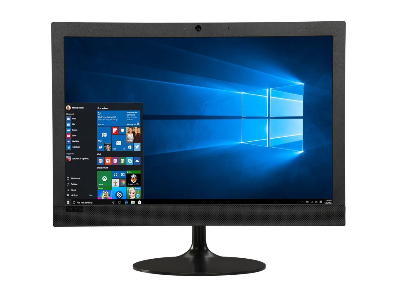 Lenovo All-in-One Computer F0D8001LUS E Series E2-9000 (1.80GHz) 4GB ...