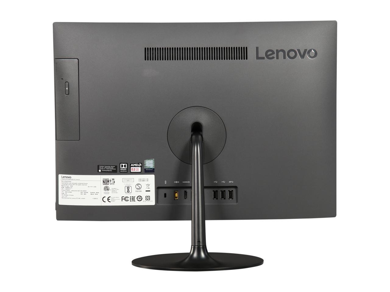 Lenovo All-in-One Computer F0D8001LUS E Series E2-9000 (1.80GHz) 4GB ...