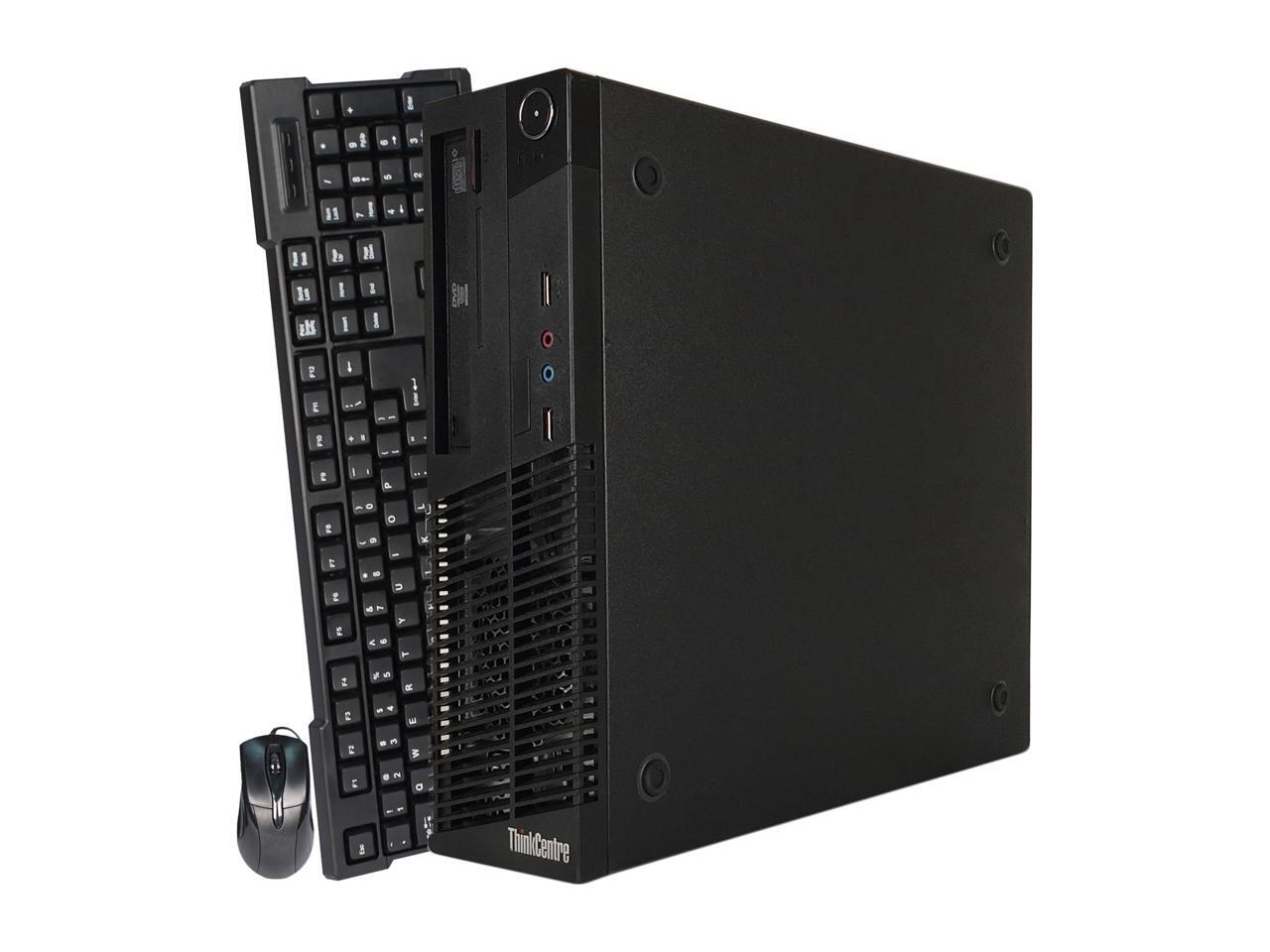 Refurbished: Lenovo Desktop Computer ThinkCentre M71E-SFF 3.10GHz 4GB ...