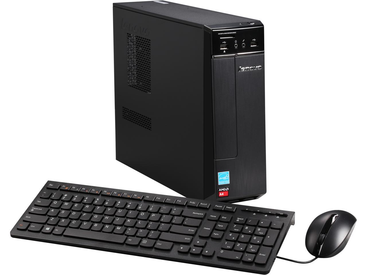Lenovo Desktop Computer H30 (90BJ005AUS) A4-Series APU A4-6210 (1.80 ...
