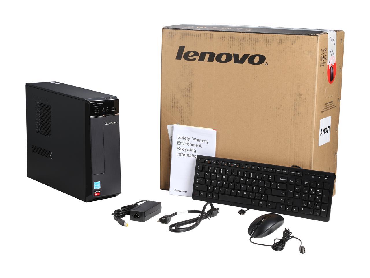 Lenovo Desktop Computer H30 (90BJ005AUS) A4-Series APU A4-6210 (1.80 ...