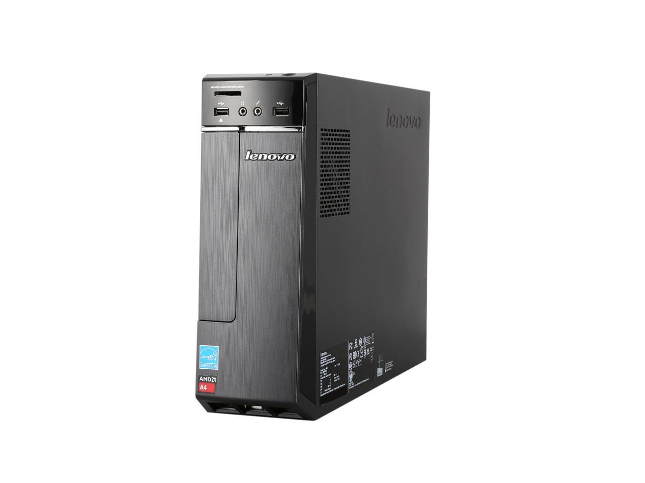Lenovo Desktop Computer H30 (90BJ005AUS) A4-Series APU A4-6210 (1.80 ...