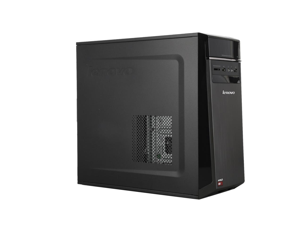 Open Box: Lenovo Desktop Computer H50 (90BG003LUS) A8-Series APU A8 ...