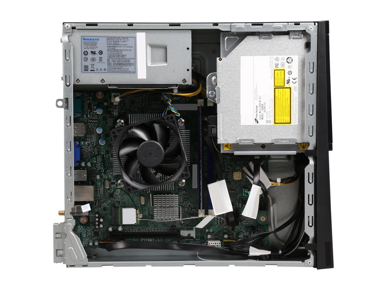 Lenovo Desktop Computer S500 (10HS007RUS) Intel Core i3-4170 4 GB 500GB HDD Windows 10 Pro 64 ...