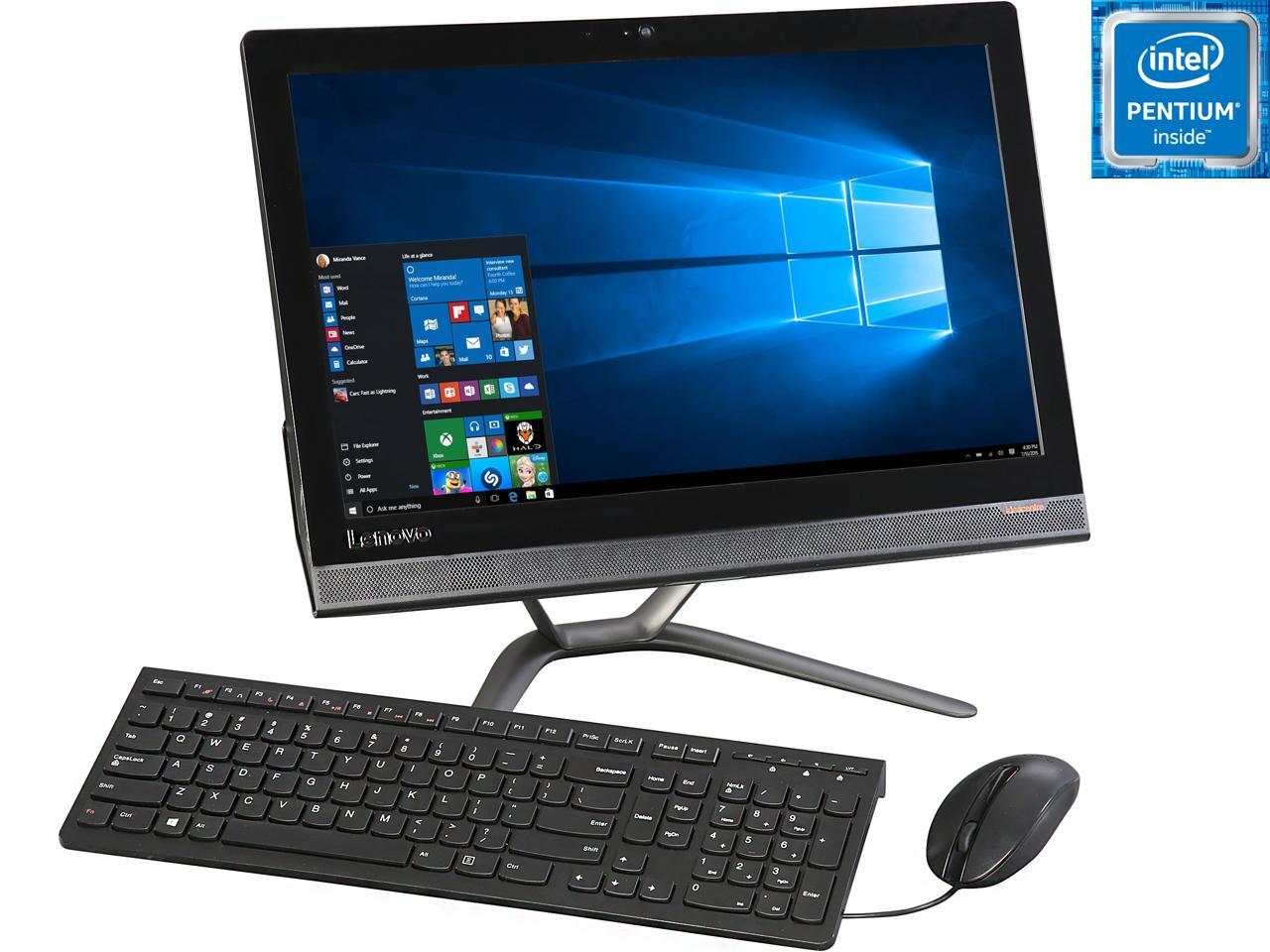 Open Box: Lenovo All-in-One Computer IdeaCentre 300-20ISH Pentium ...