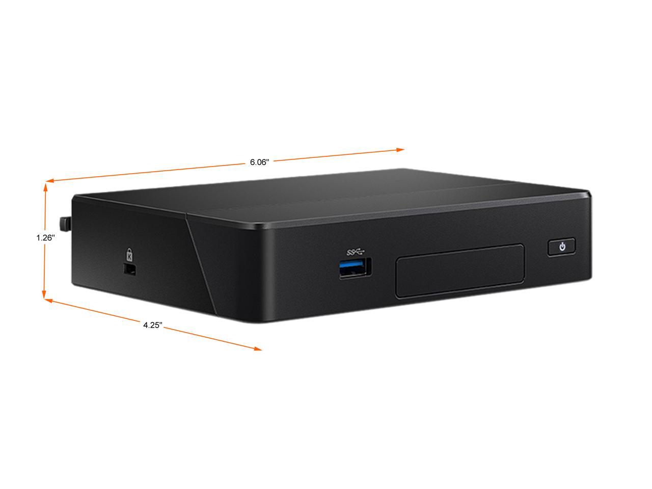 Intel Desktop Computer NUC 8 Rugged Kit BKNUC8CCHKRN1 Celeron N3350 (1 ...