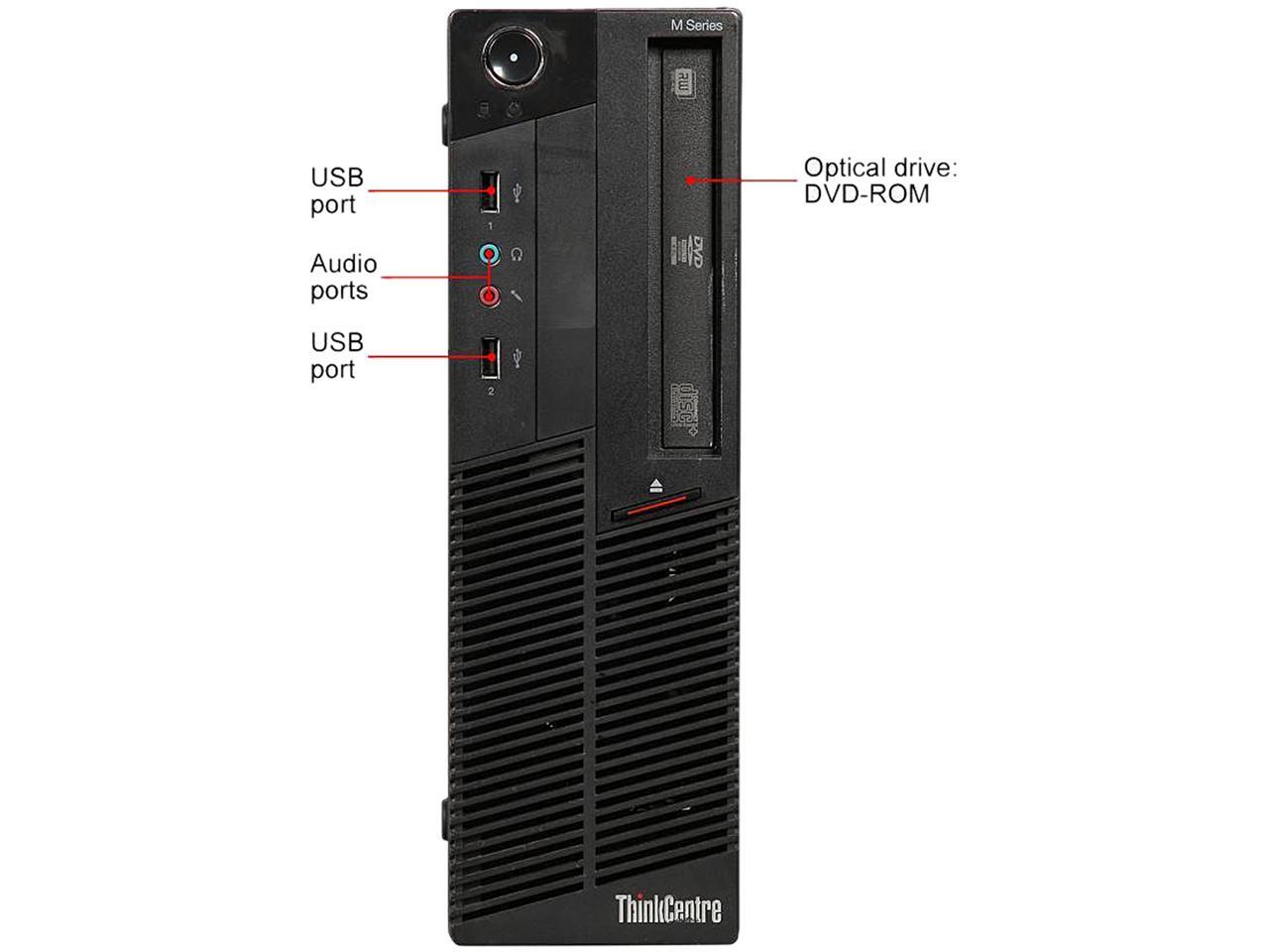 Refurbished: Lenovo Desktop Computer ThinkCentre M90 Intel Core i3 1st ...