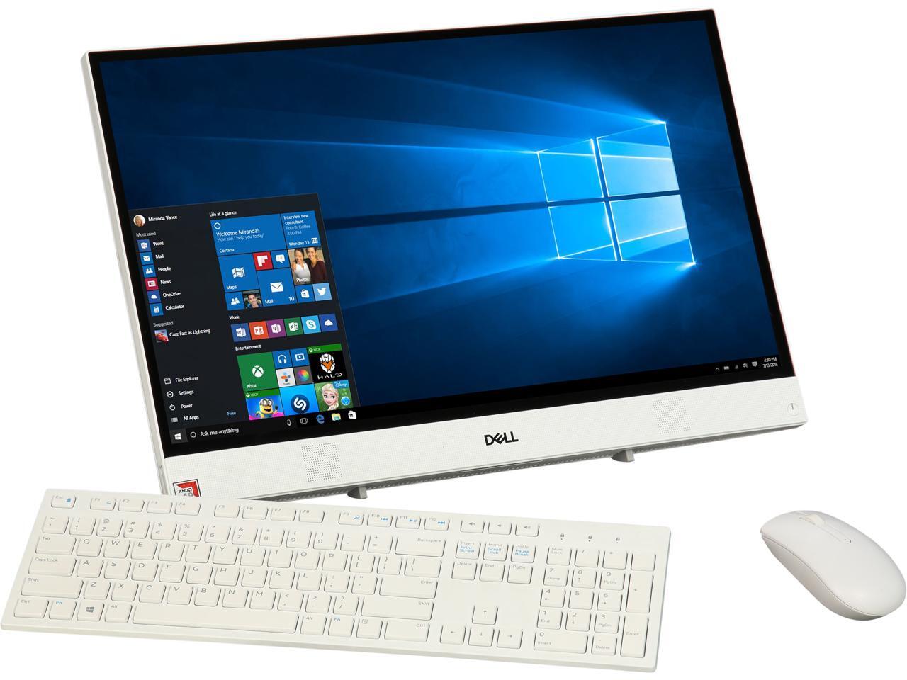 Refurbished: DELL All-in-One Computer Inspiron 24-3475 AMD A9-9425 8GB ...