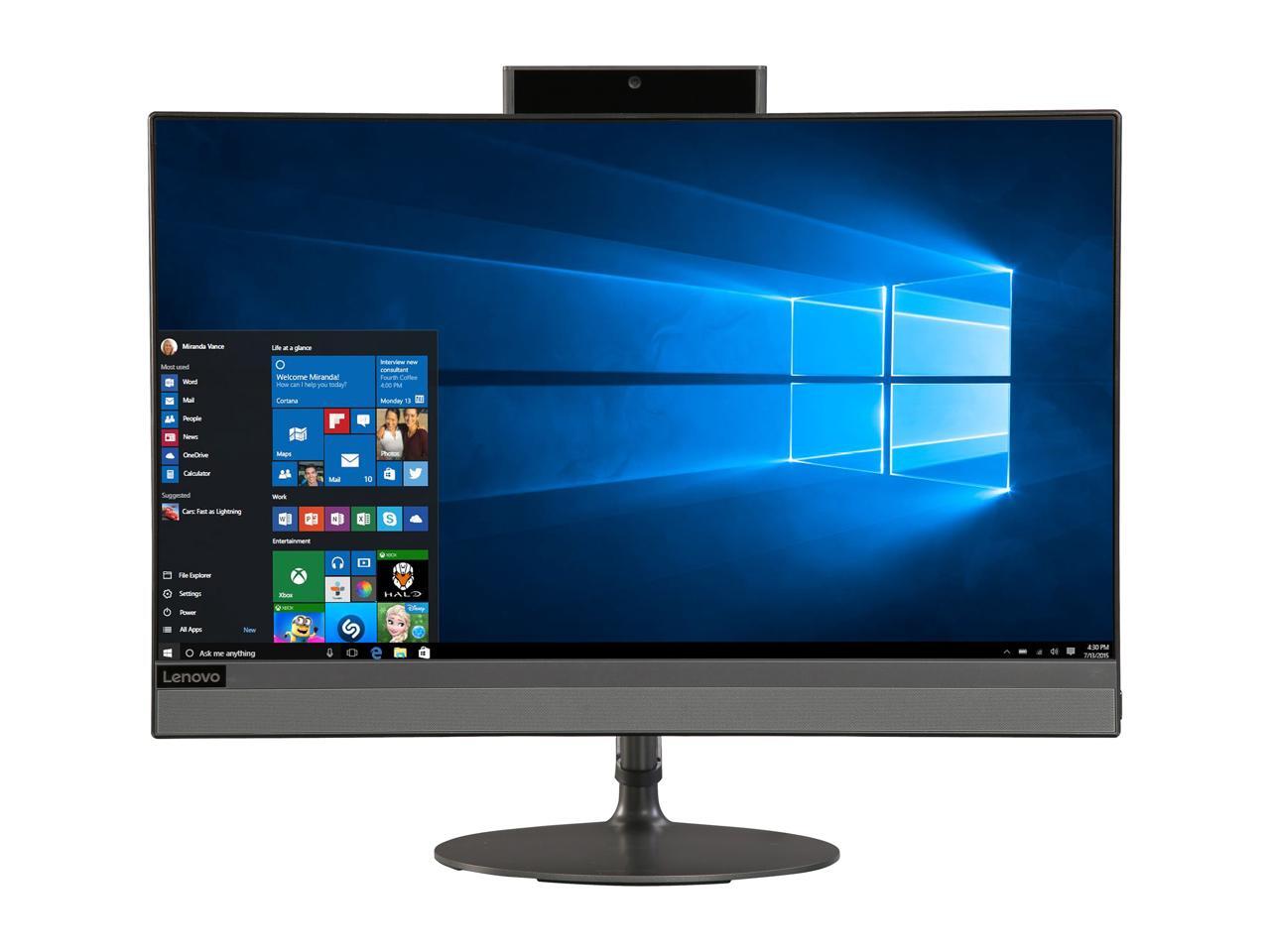 Lenovo All-in-One Computer IdeaCentre 520-22ICB F0DT001TUS Intel Core ...