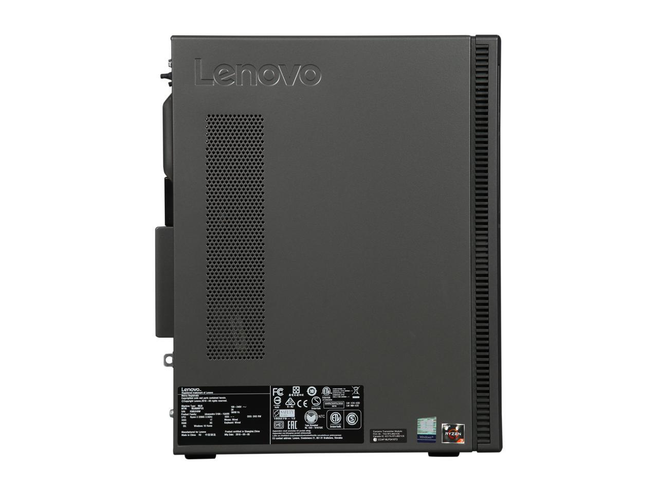 Open Box: Lenovo Desktop Computer IdeaCentre 510A-15ARR 90J0000PUS AMD ...
