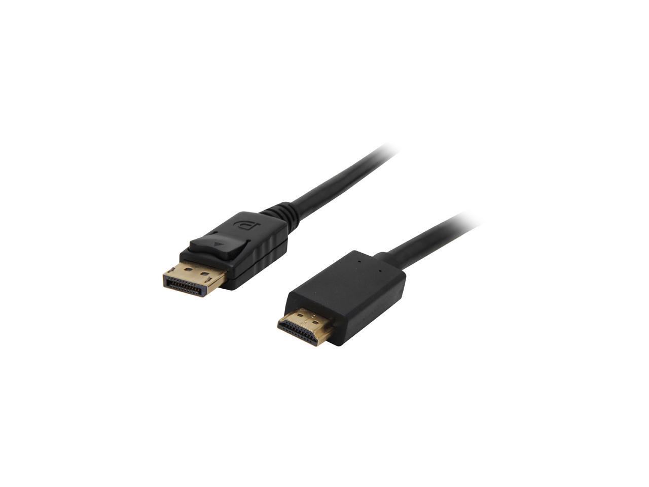 Kaybles DP-HDMI-6FT 6 ft. DP to HDMI Cable, Gold Plated DisplayPort to ...