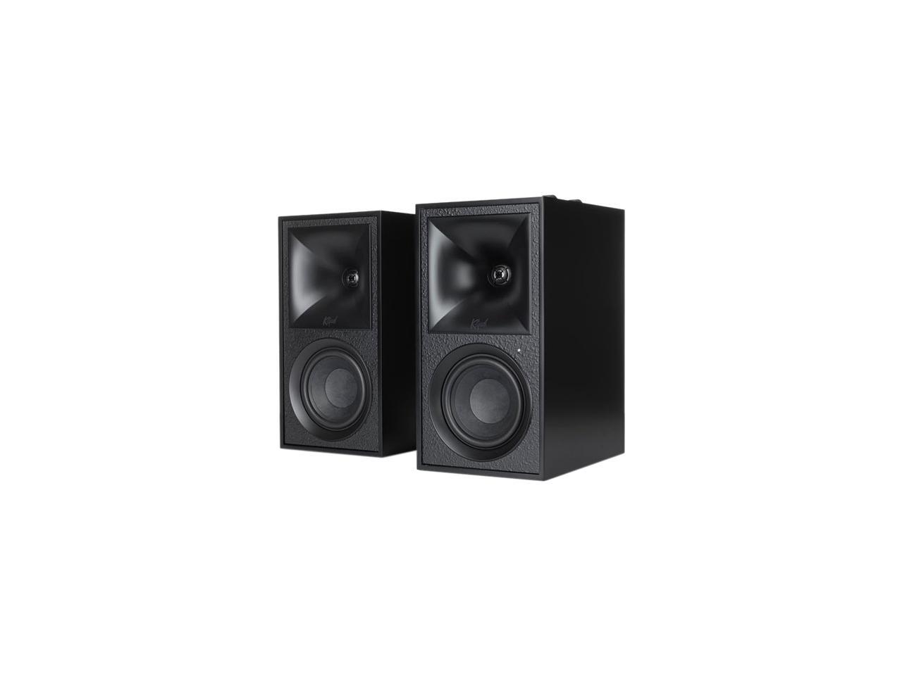 Klipsch Heritage Wireless The Fives Matte Black Home Audio Speaker Pair ...