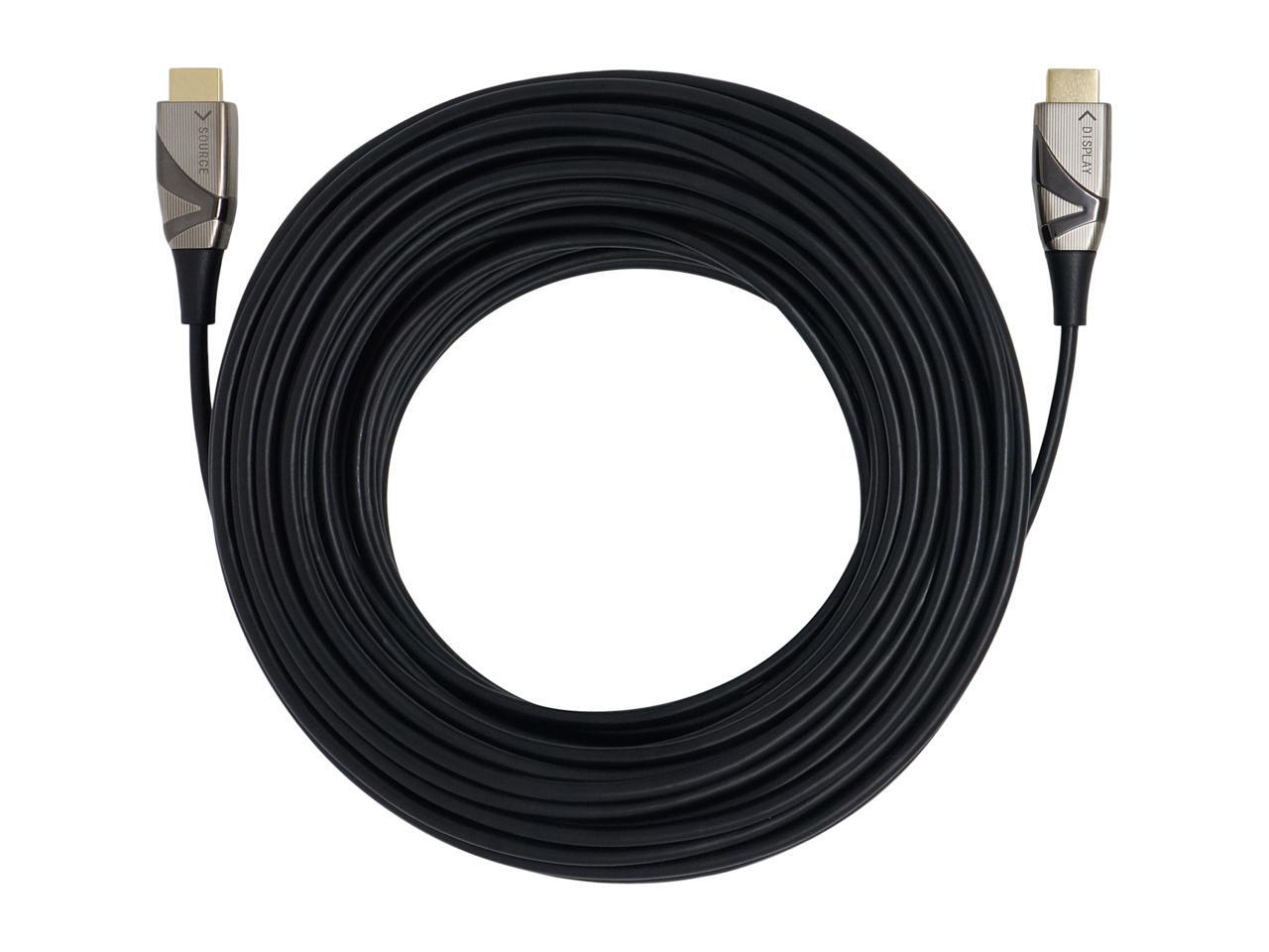 DAT 6546D 4K HDMI 2.0 Fiber Optic Ultra HD Cable - 100 ft. - Newegg.com