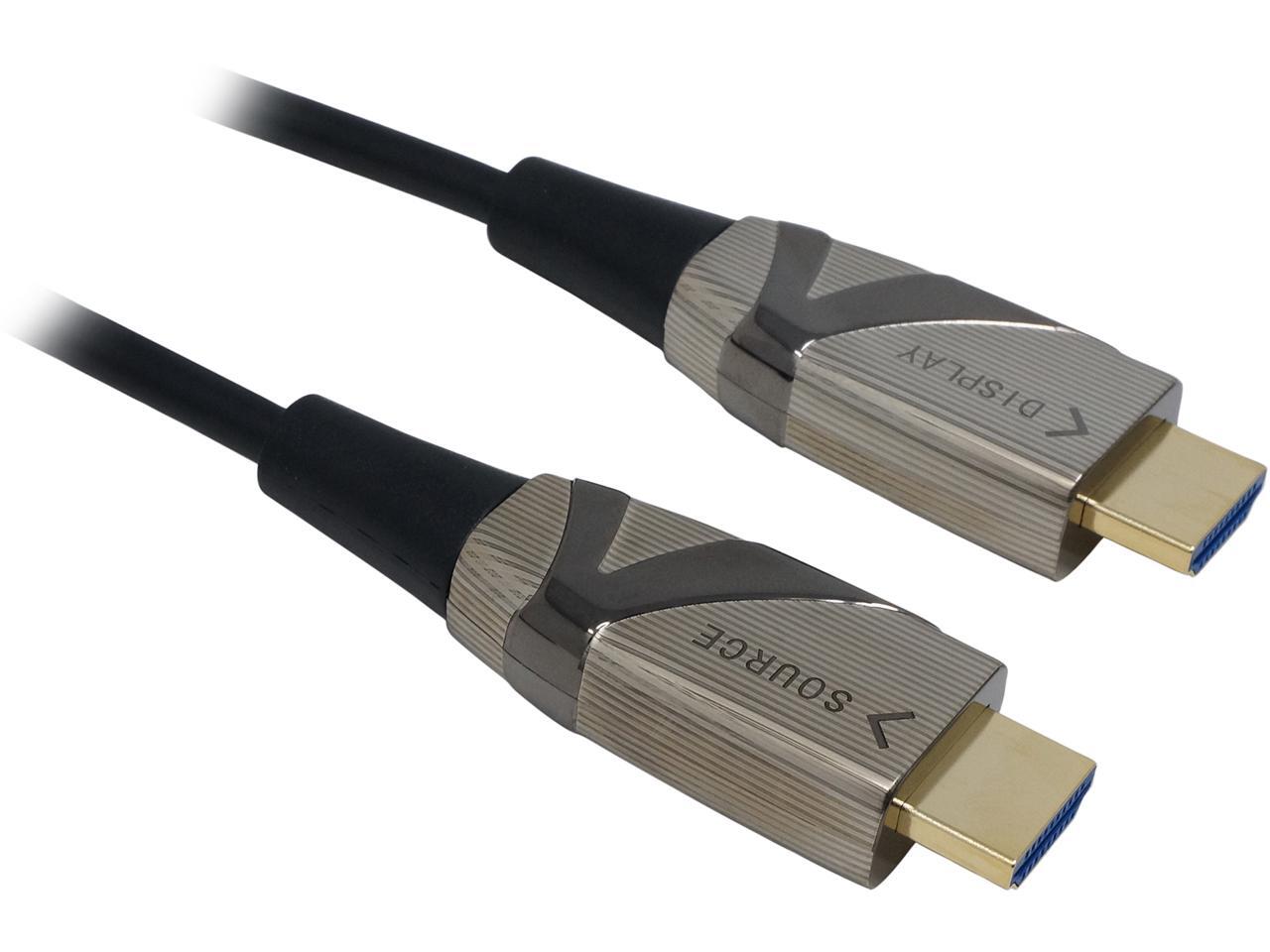 DAT 6553D 4K HDMI 2.0 Fiber Optic Ultra HD Cable - 50 ft. - Newegg.com