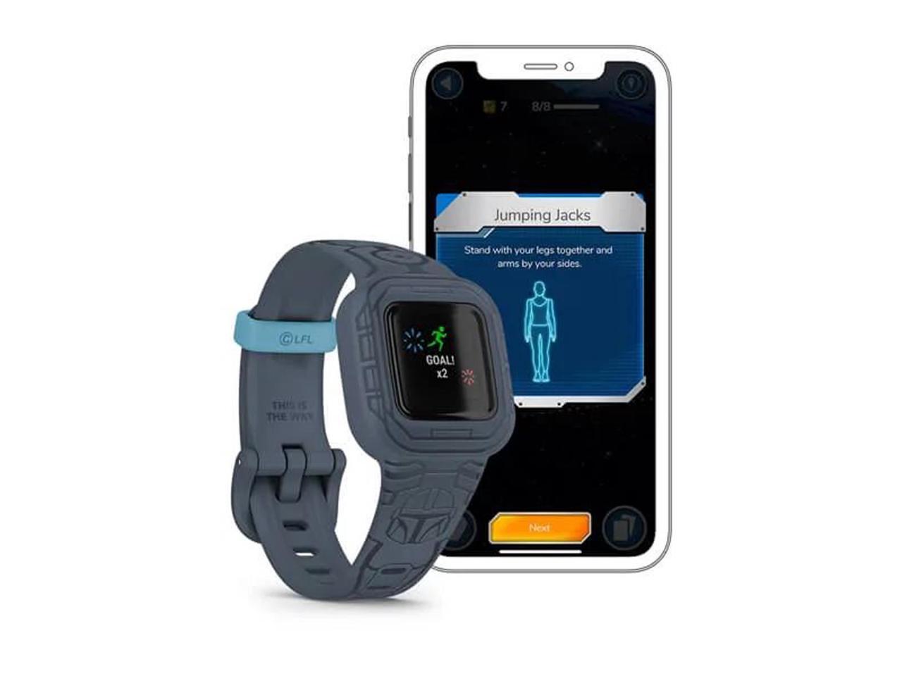 Garmin vívofit® jr. 3 Kids Fitness Tracker - The Mandalorian - Newegg.com