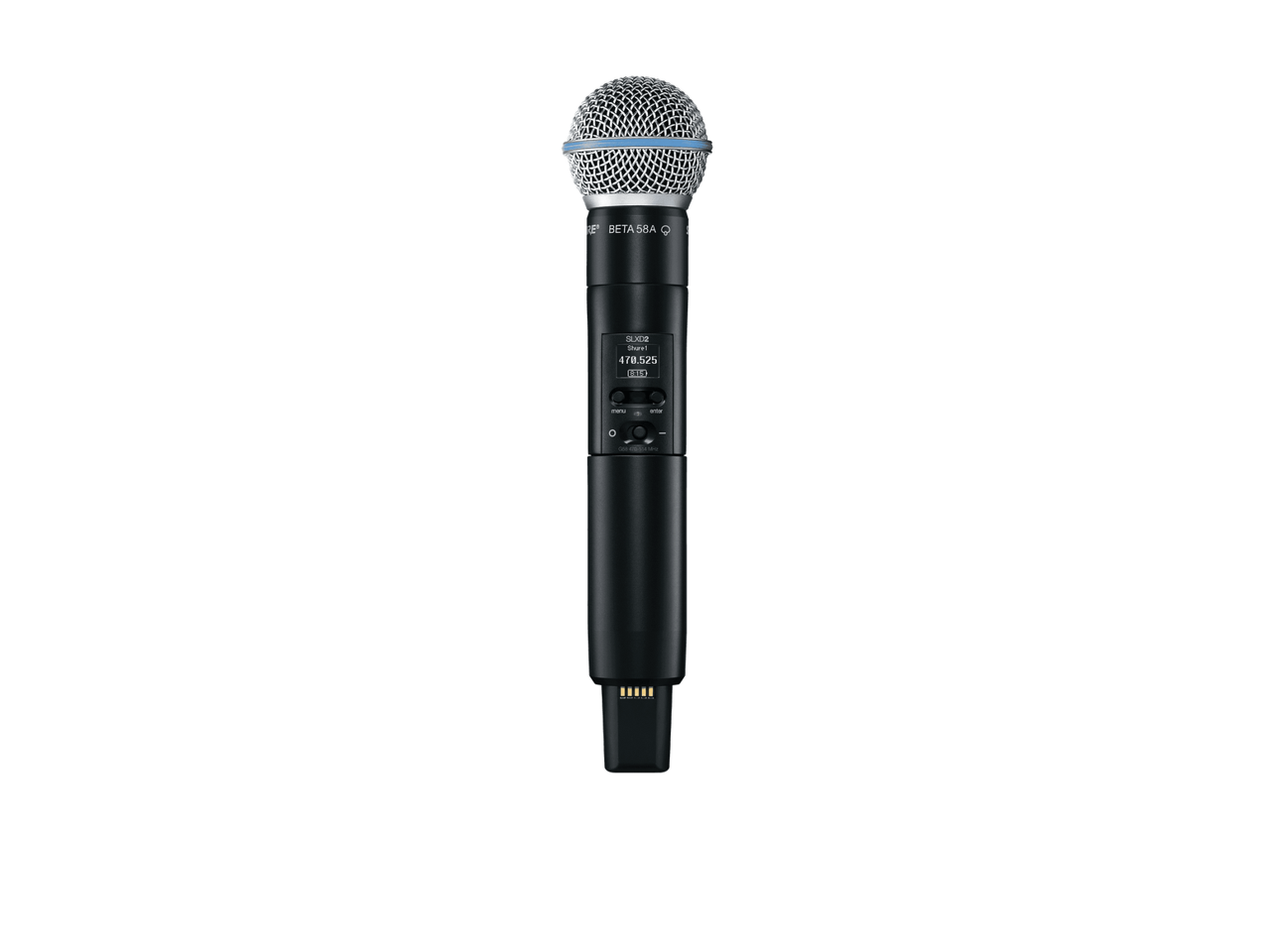 Shure SLXD2/B58=-G58 Handheld Transmitter, Frequency Band Version: G58 - Newegg.com