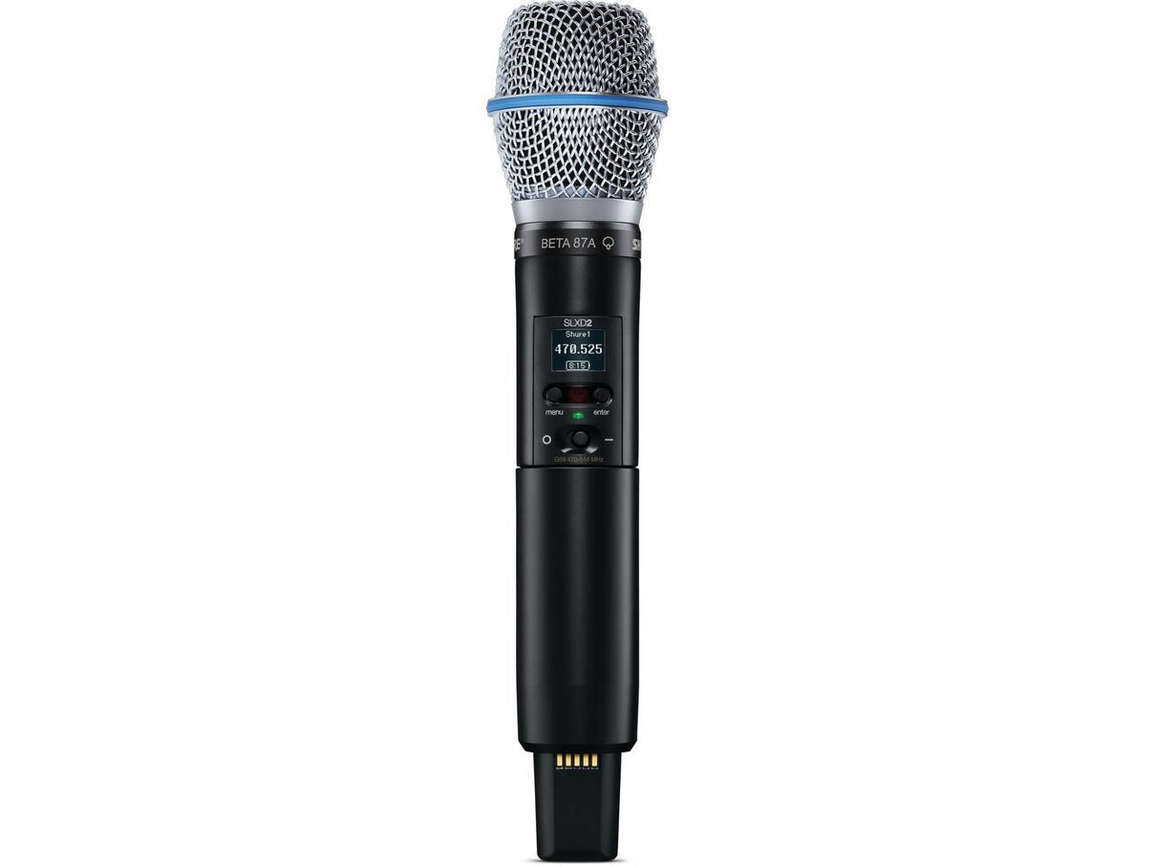 Shure SLXD2/B87A=-G58 Handheld Transmitter, Frequency Band Version: G58 - Newegg.com