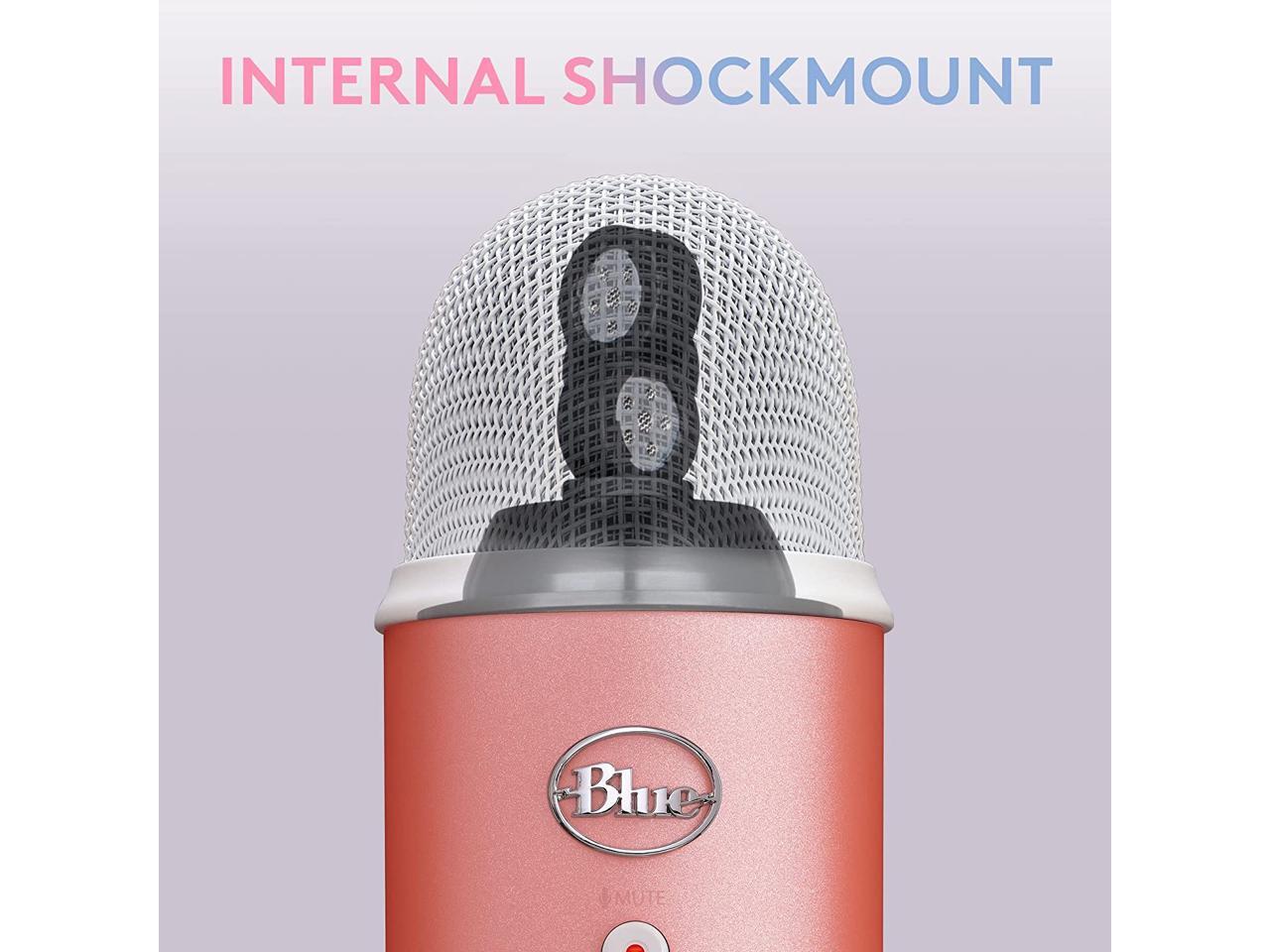 Logitech Blue Yeti Premium USB Gaming Microphone for Streaming, Blue VO ...