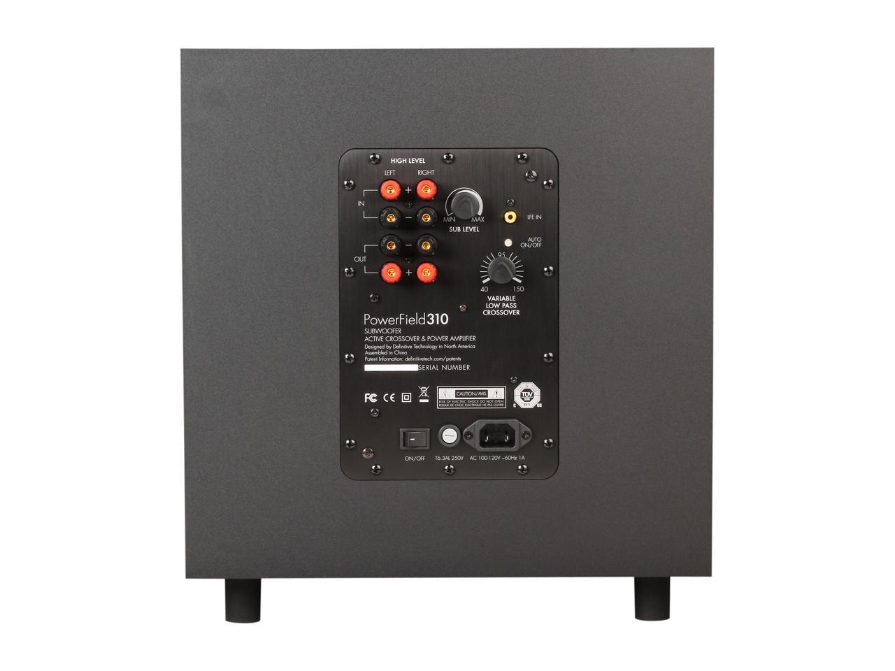 Definitive Technology POWERFIELD 310 Subwoofer - Newegg.com