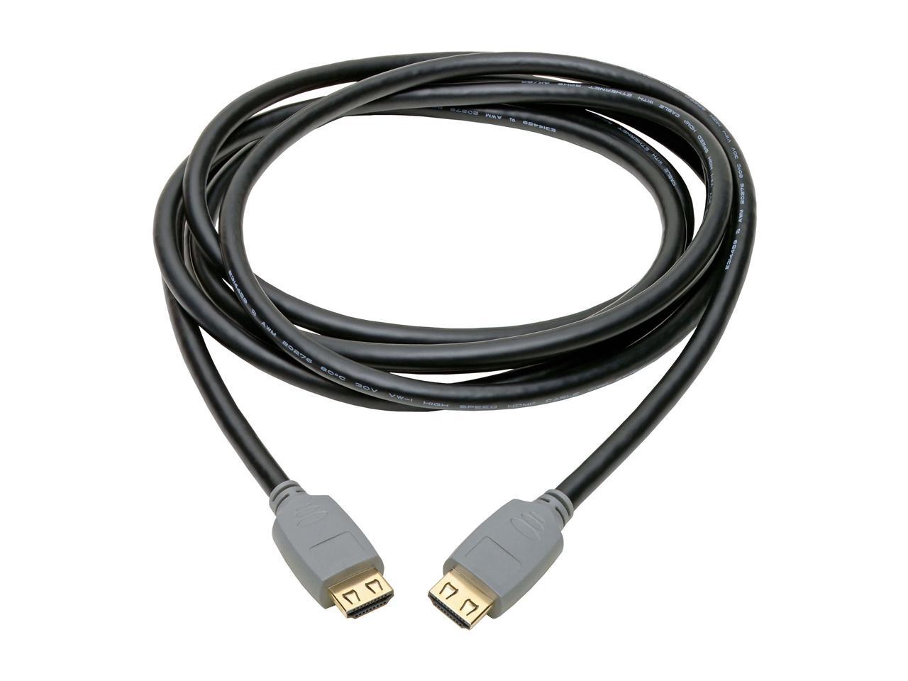 Tripp Lite High-Speed 4K HDMI 2.0a Cable with Gripping Connectors, 10 ...