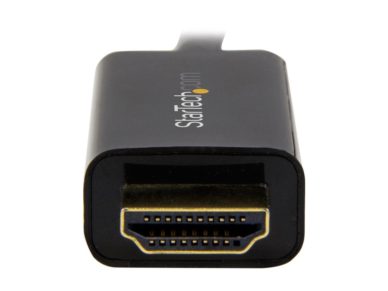 StarTech.com DP2HDMM2MB DisplayPort to HDMI converter cable - 6.5 ft ...