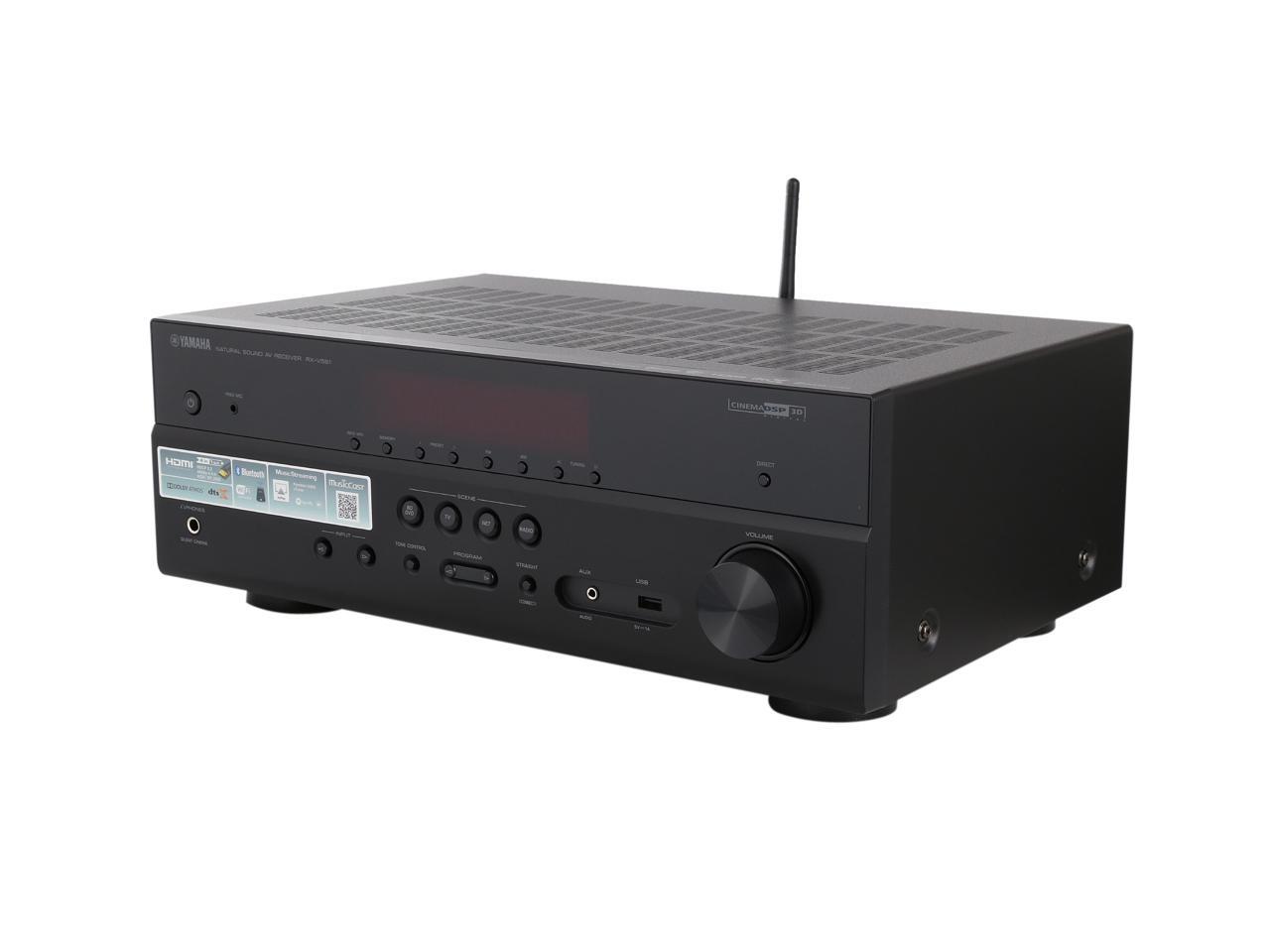 Open Box: Yamaha RX-V581 7.2-Channel Network A/V Receiver, Black ...