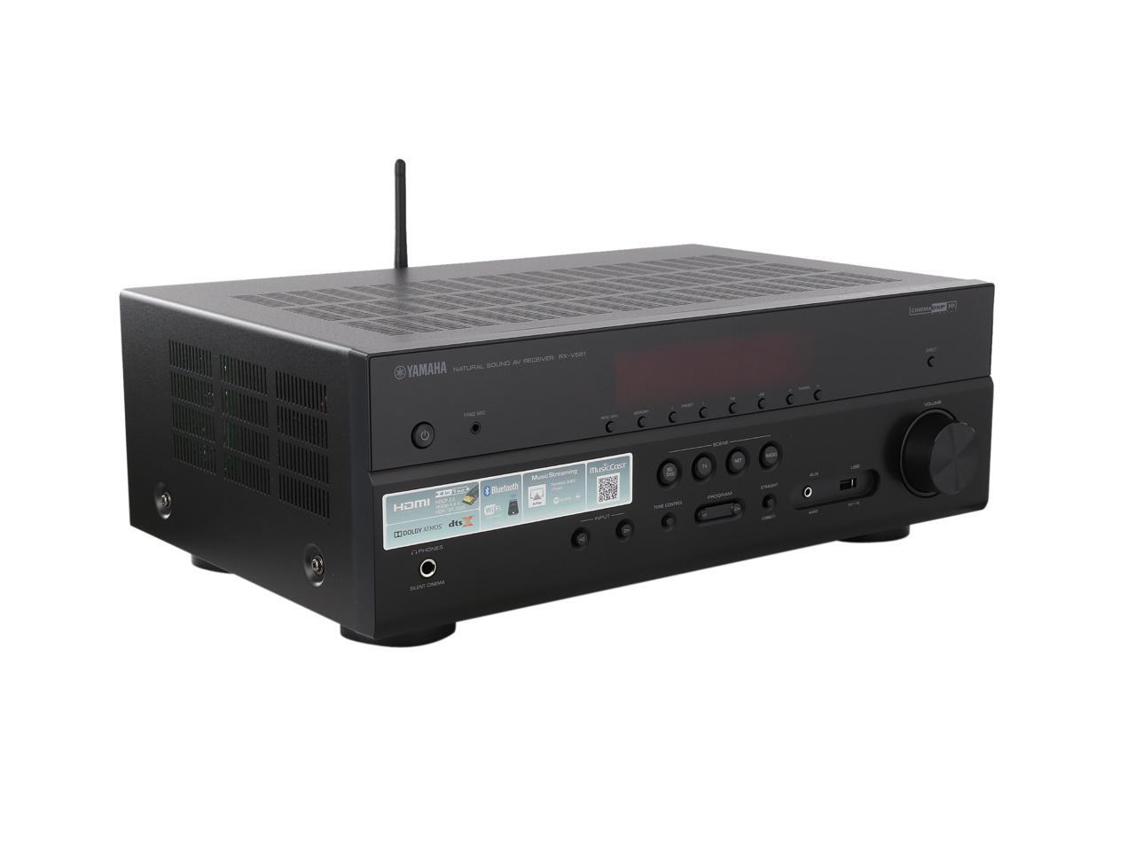 Open Box: Yamaha RX-V581 7.2-Channel Network A/V Receiver, Black ...