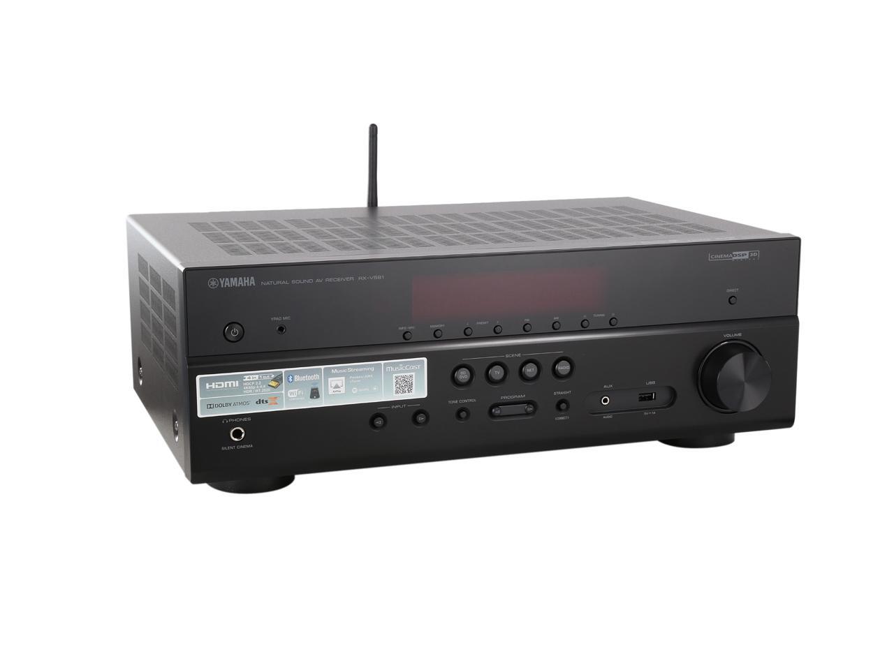 Yamaha RX-V581 7.2-Channel Network A/V Receiver, Black - Newegg.com