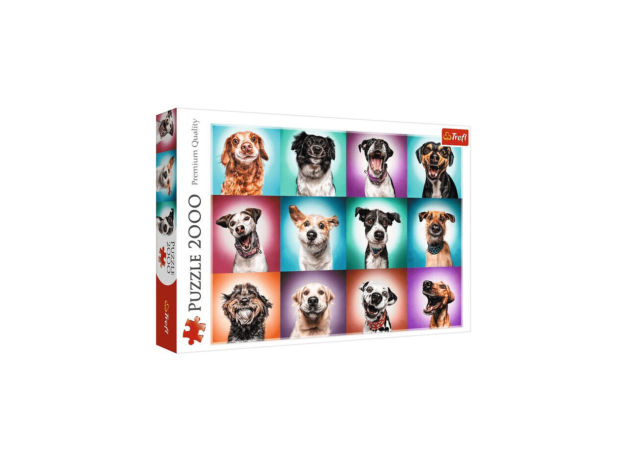Trefl 2000 Piece Jigsaw Puzzle, Funny Dog Portraits II - Newegg.com