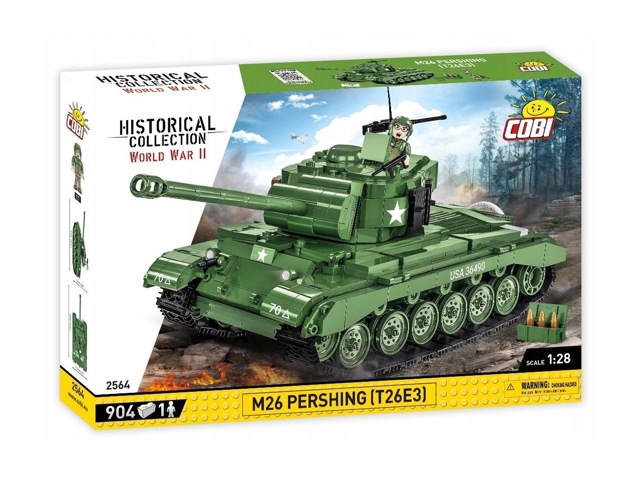 COBI Historical Collection World War II M26 Pershing (T26E3) Tank ...