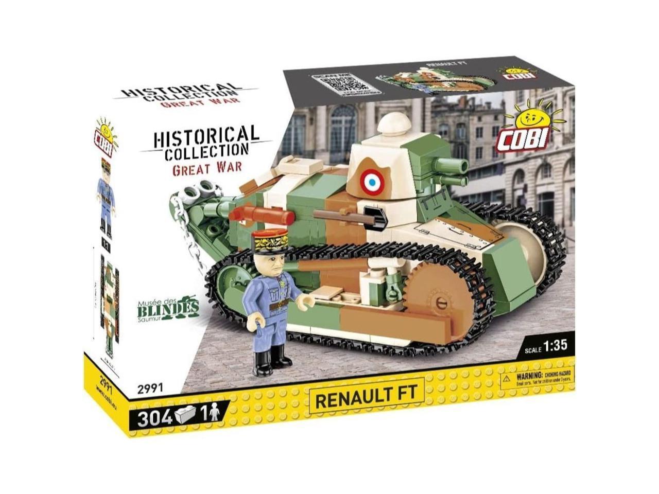 COBI Historical Collection Great War Renault FT Musée des Blindés ...