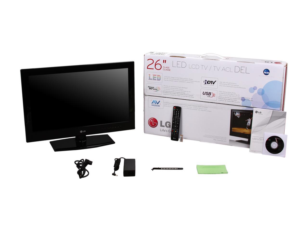 LG LE5300 series 26" 720p LED-LCD HDTV 26LE5300 - Newegg.com