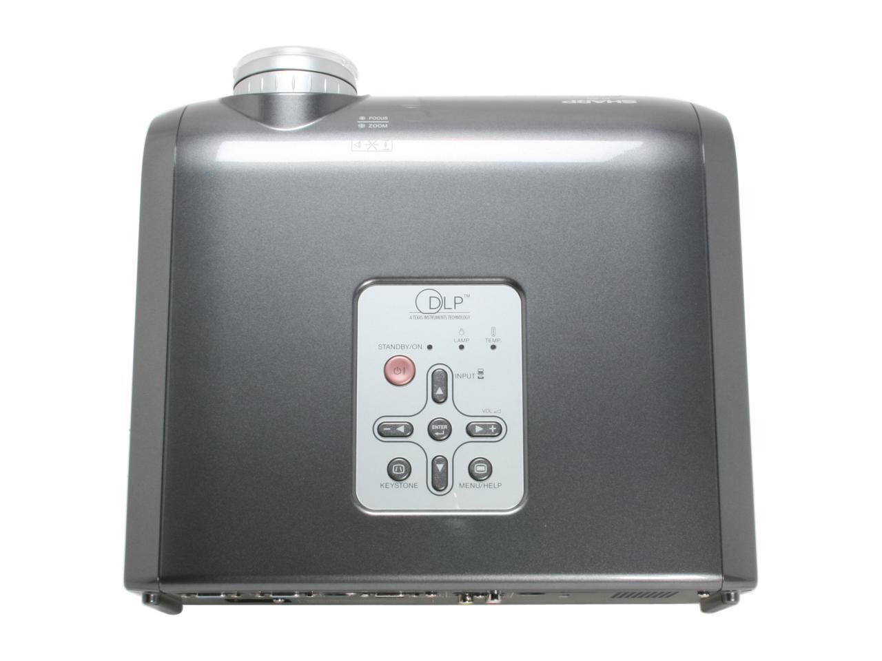 SHARP DT-100 DLP Home Theater Projector - Newegg.com