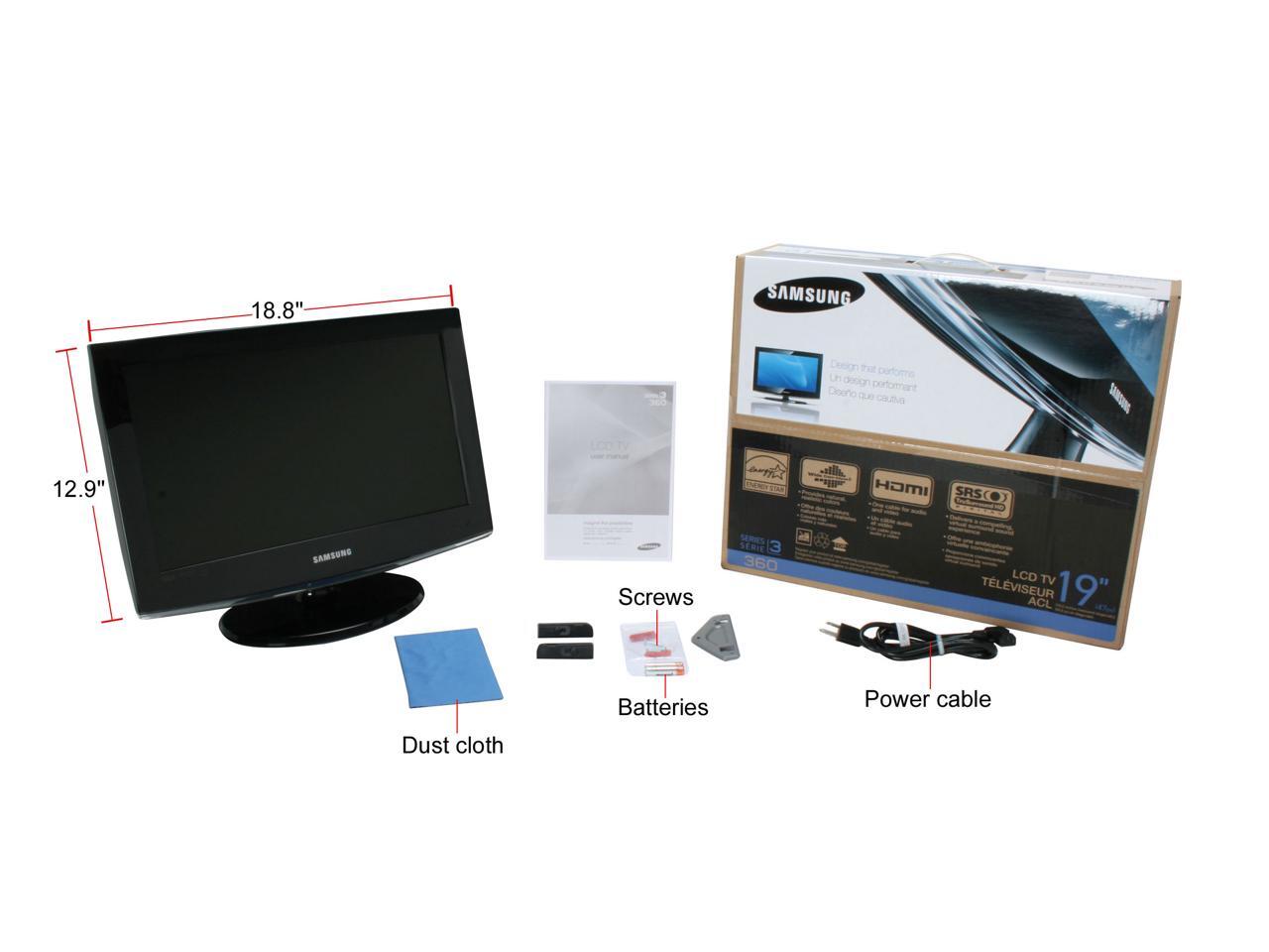 Samsung 19" 720p LCD HDTV - Newegg.com