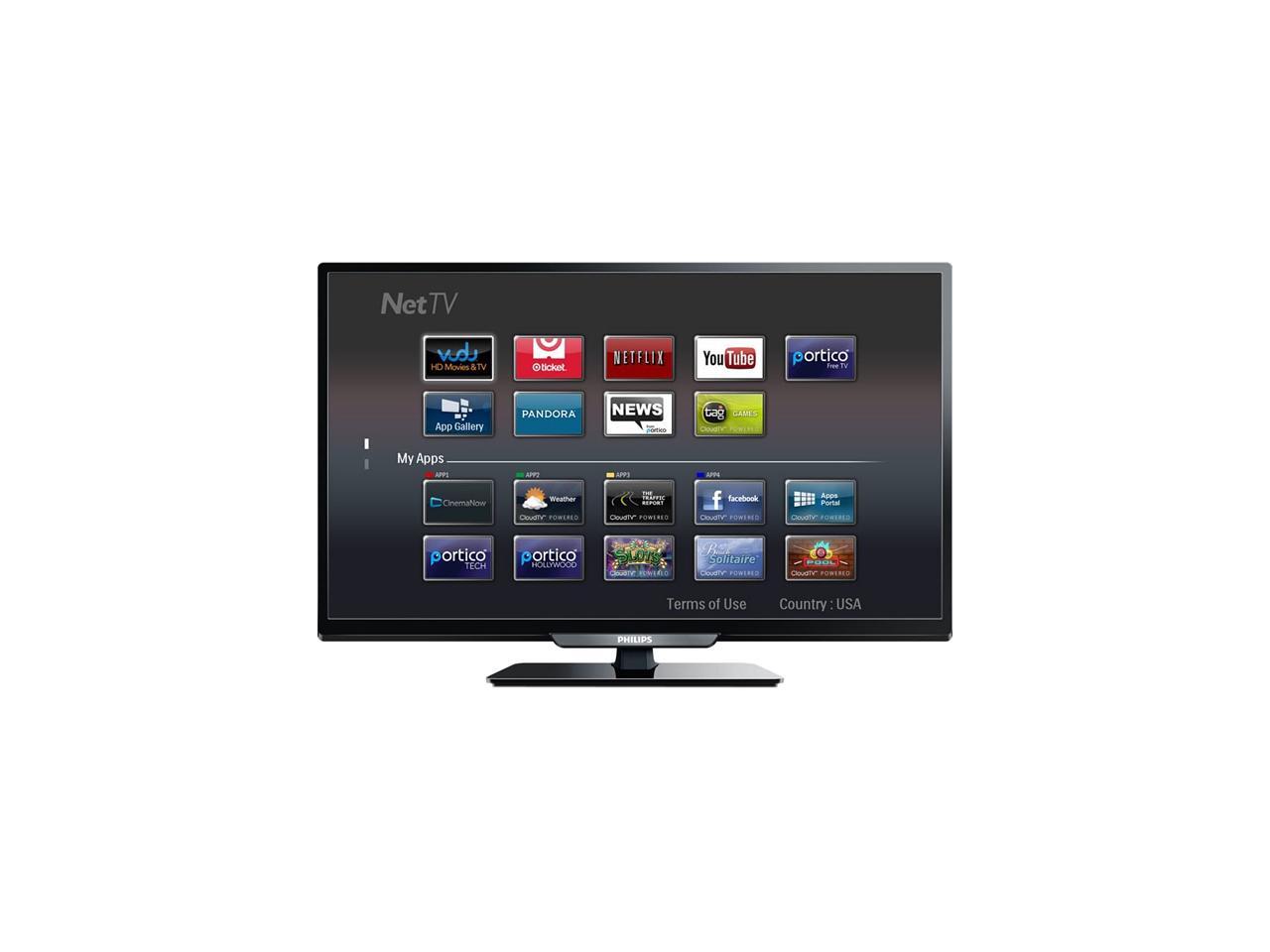 Philips 4000 series 32" 720p 60Hz LED-LCD HDTV 32PFL4909/F7 - Newegg.com