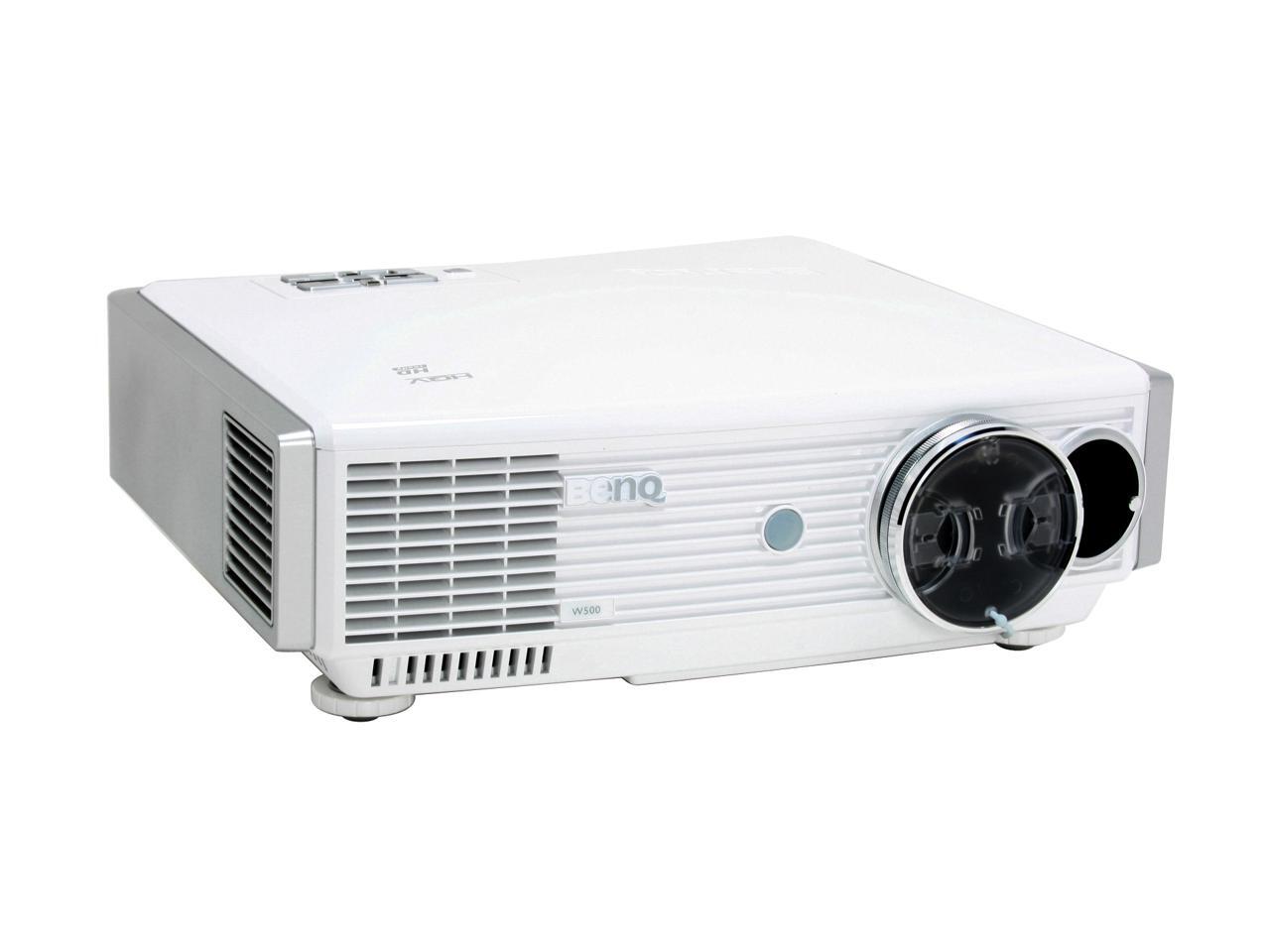 BenQ W500 3LCD 720p Home Theater Projector With HDMI - Newegg.com