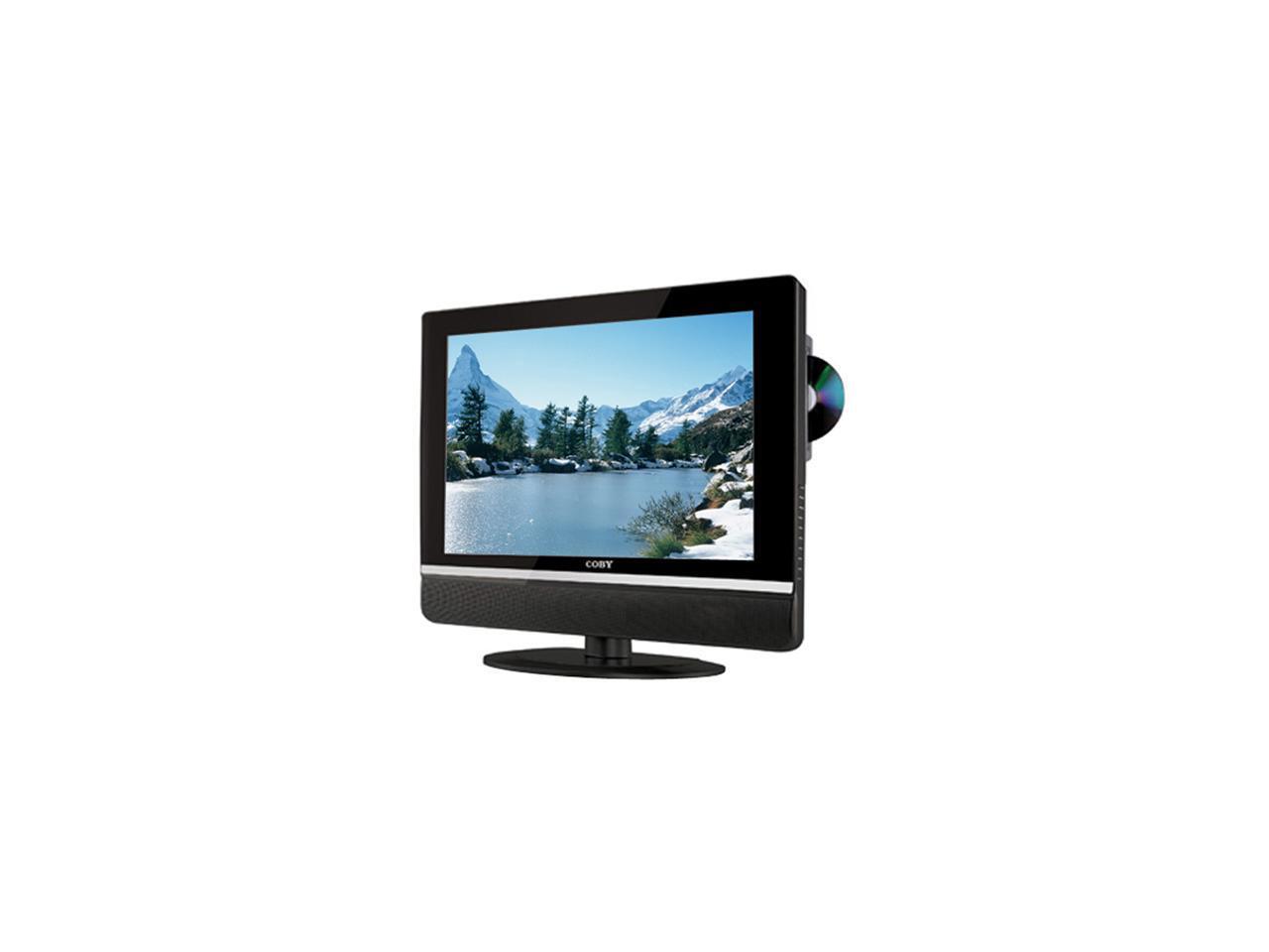 COBY TF-DVD1992 19" Black 720p LCD HDTV with Built-In DVD Player ...