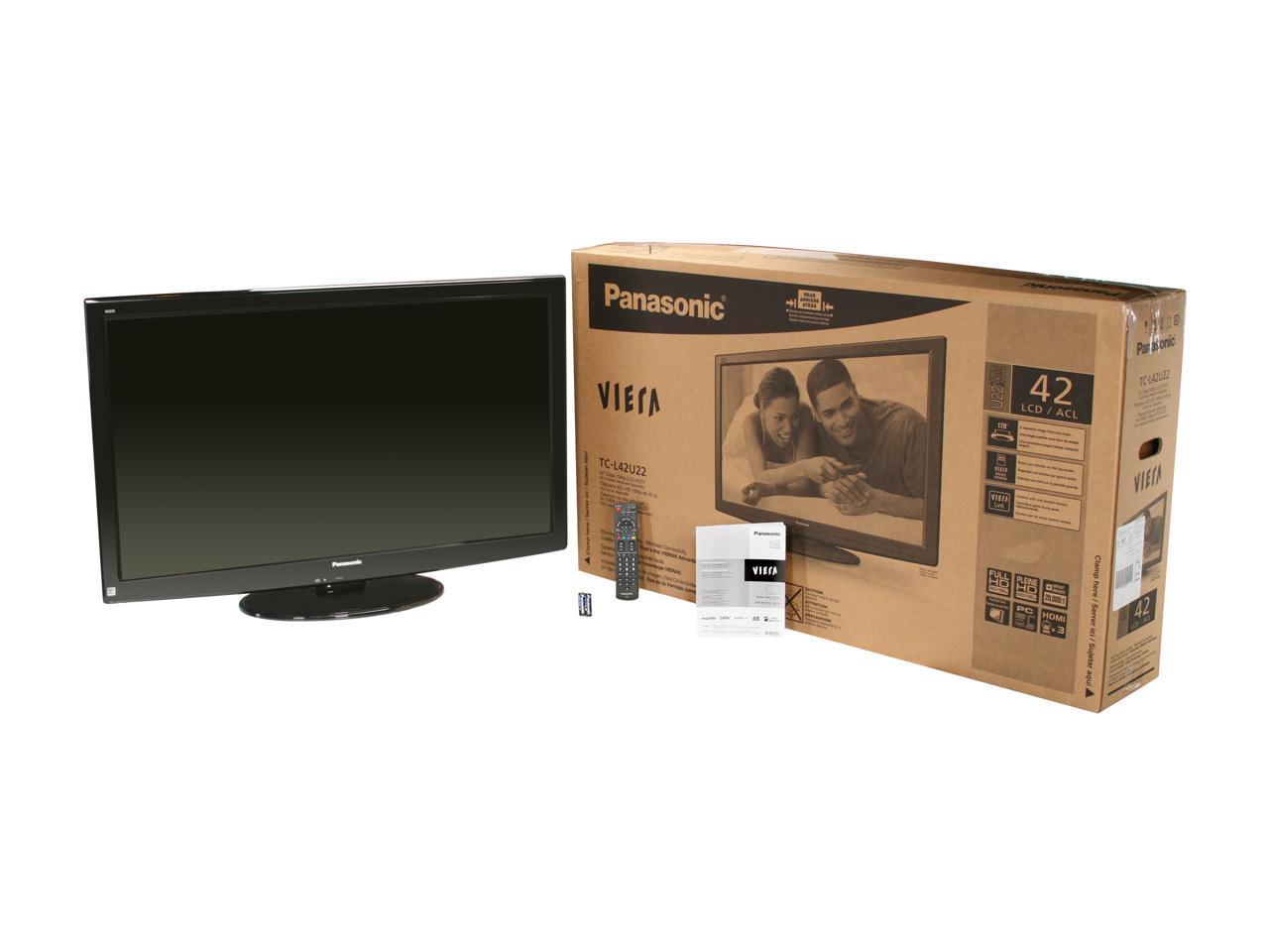 Panasonic VIERA 42" 1080p LCD HDTV - Newegg.com