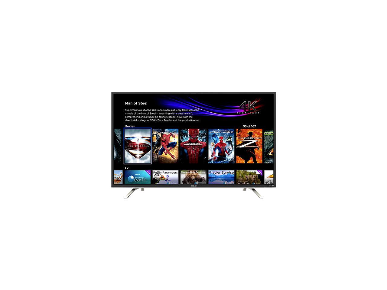 Hitachi 49R80 49-Inch R80 Series 4K UHD HDR10 LED Roku TV (2017 ...