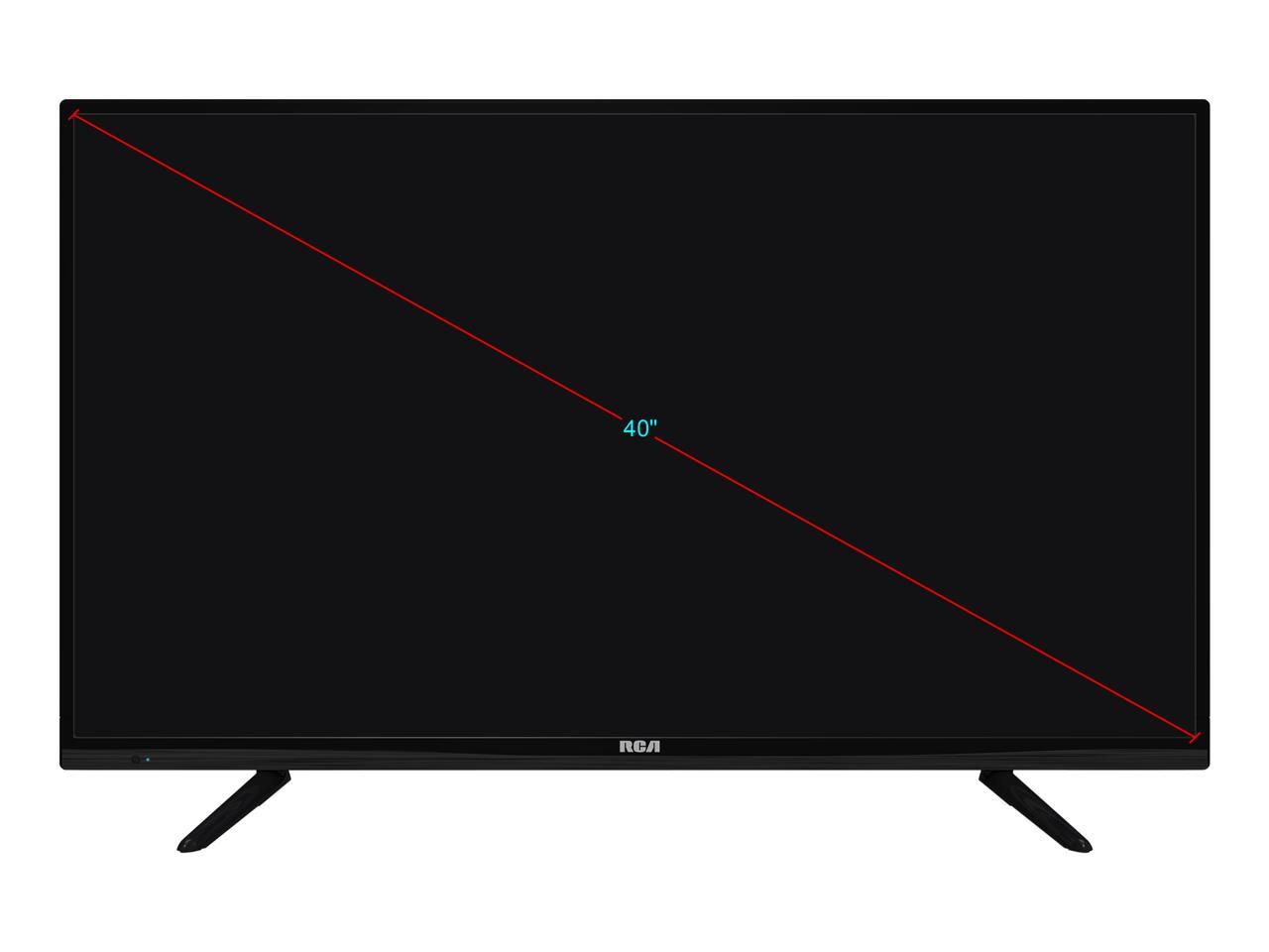 Refurbished: RCA 40" Class HD (1080P) LED TV with Built-in DVD Player ...