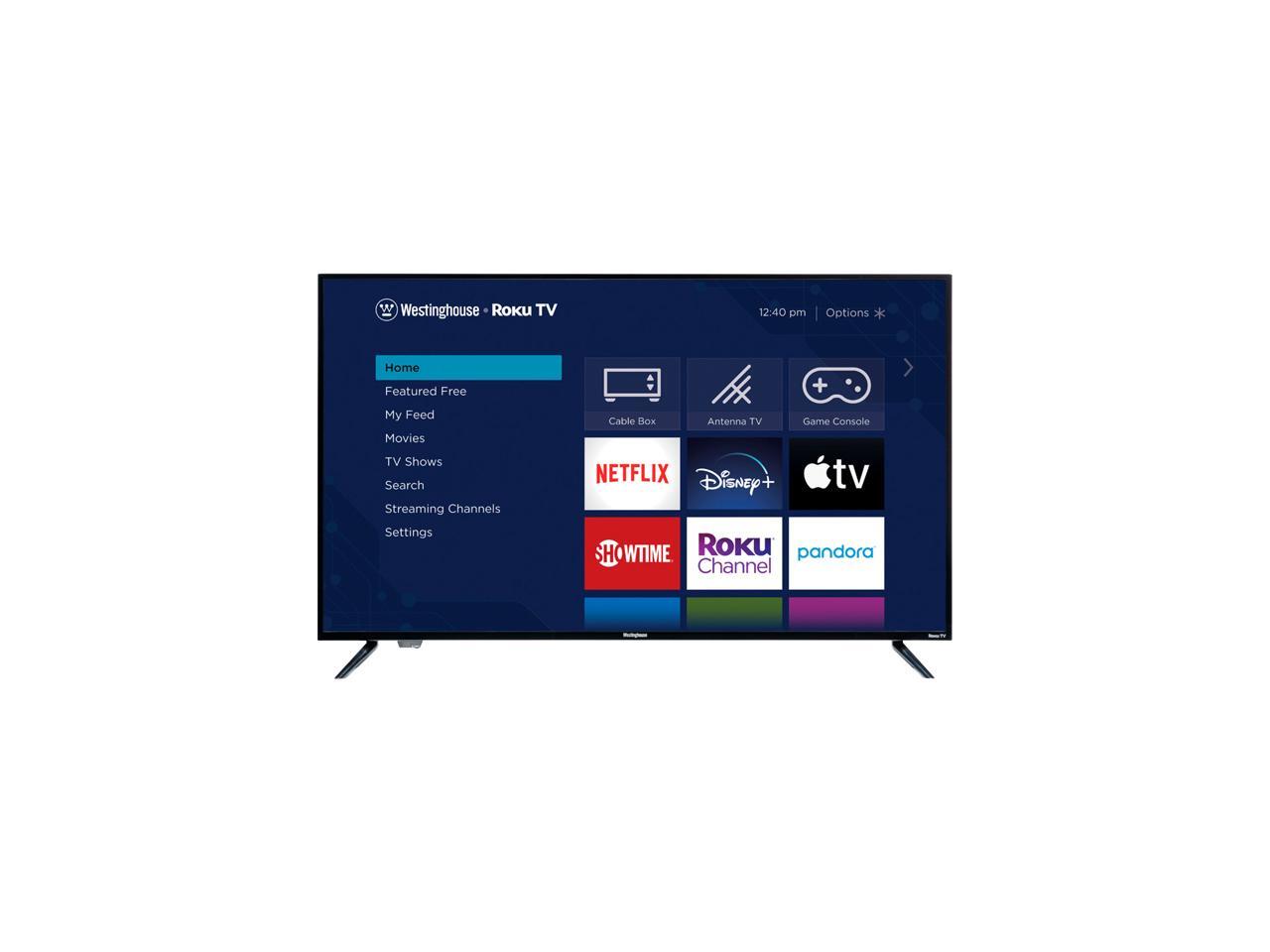 Westinghouse UX Series 50" 4K 60Hz Ultra HD Smart Roku TV with HDR ...