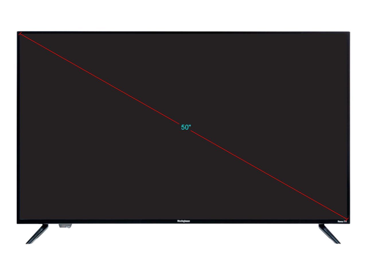 Westinghouse UX Series 50" 4K 60Hz Ultra HD Smart Roku TV with HDR ...