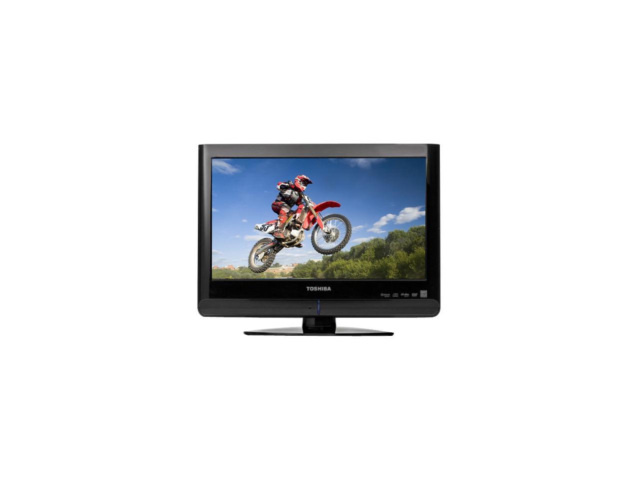 TOSHIBA 15LV505 15" Black 720p LCD HDTV With Built-In DVD Player ...