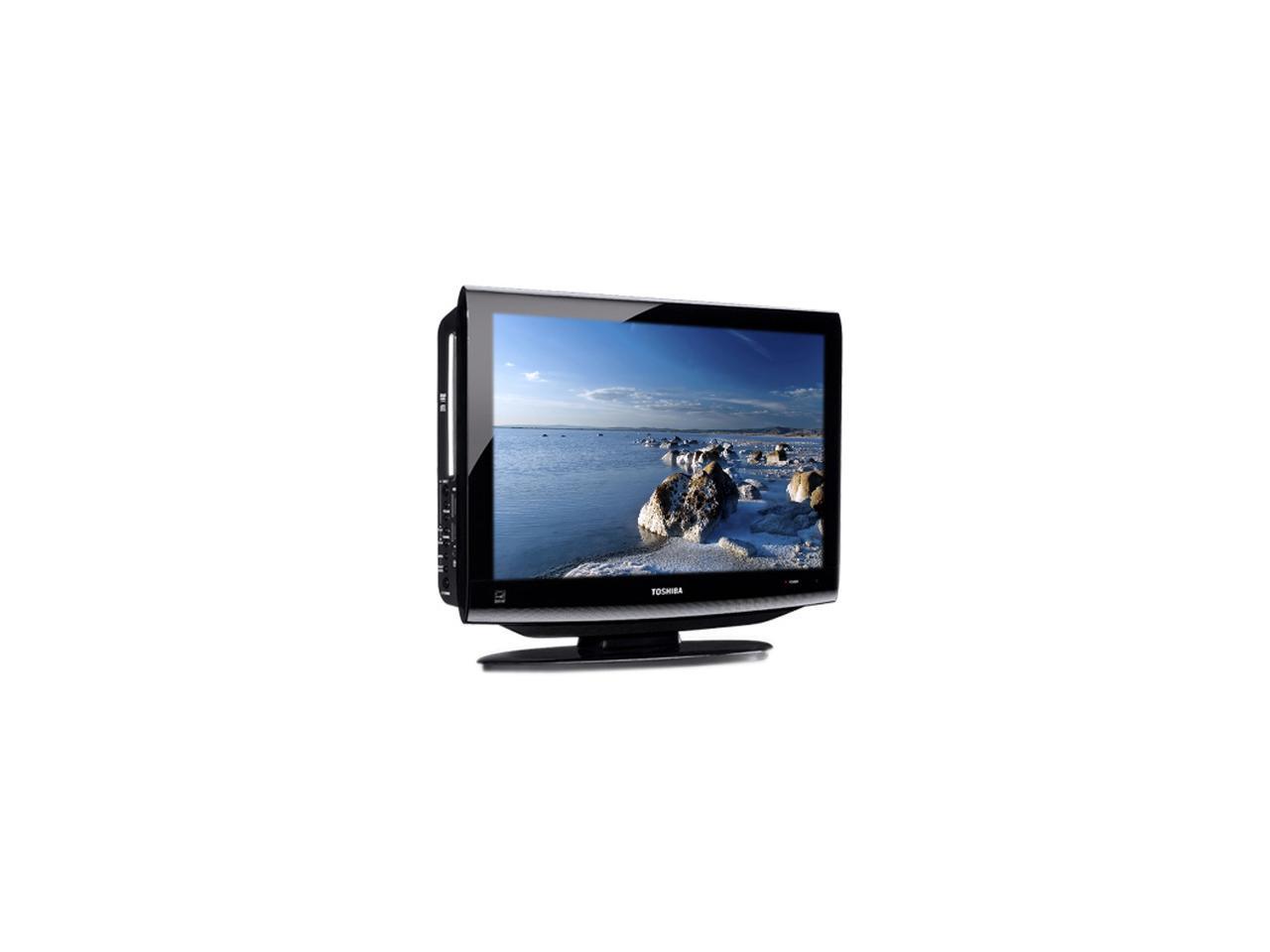 TOSHIBA 19CV100U 19" Black 720p LCD HDTV With Built-In DVD Player ...