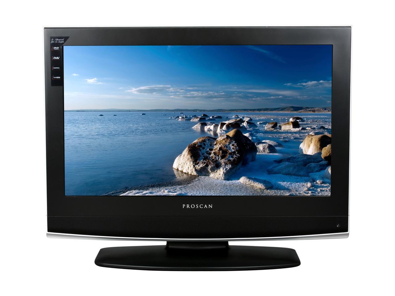 Refurbished: Proscan 26LB30QD 26" Black 720p LCD HDTV With Built-In DVD ...