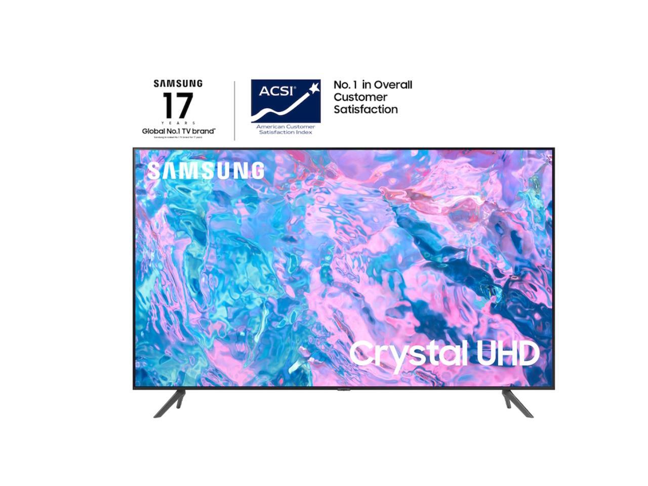 Samsung 43" Class CU7000 Crystal UHD 4K Smart TV (UN43CU7000FXZA, 2023 ...