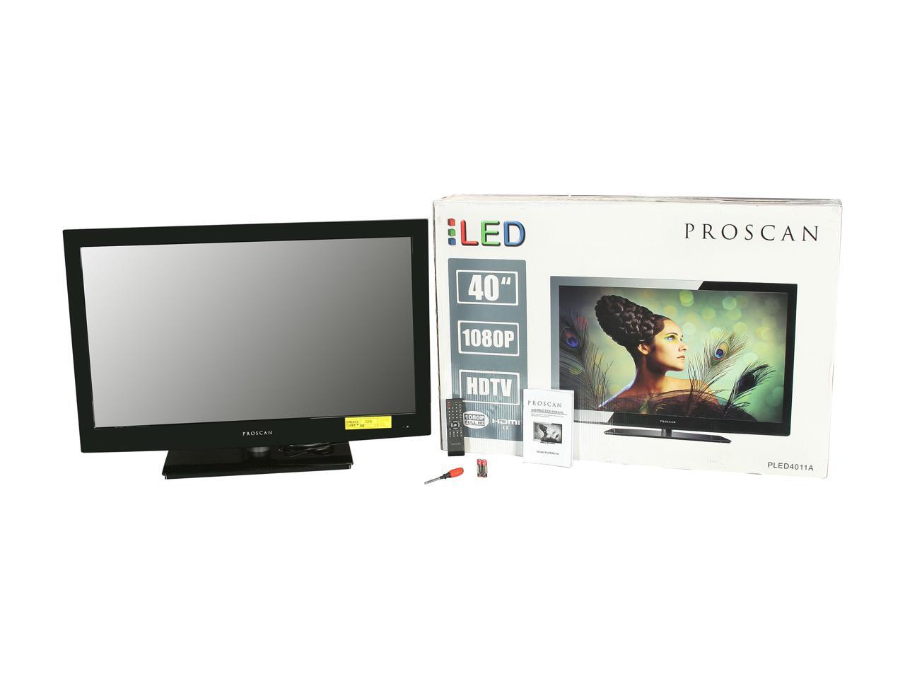 Proscan 40" 1080p 60Hz LED-LCD HDTV PLED4011A - Newegg.com